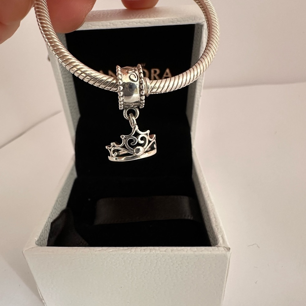 Pandora Ariel Mermaid Tiara Disney Princess Charm Wit… - Gem